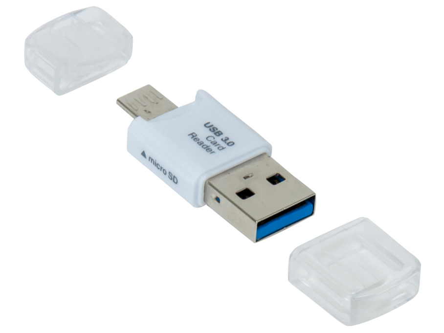 価格.com - Digio2 CRW-DMSD65W [USB/microUSB microSD ホワイト] の製品画像