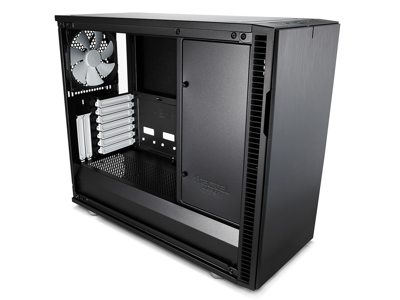 価格.com - 『本体 内部』 Define R6 USB-C TG FD-CA-DEF-R6C-BK-TGL [ブラック] の製品画像