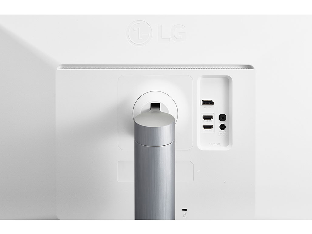 価格.com - 『本体 接続部分』 27UL650-W [27インチ ホワイト] の製品画像