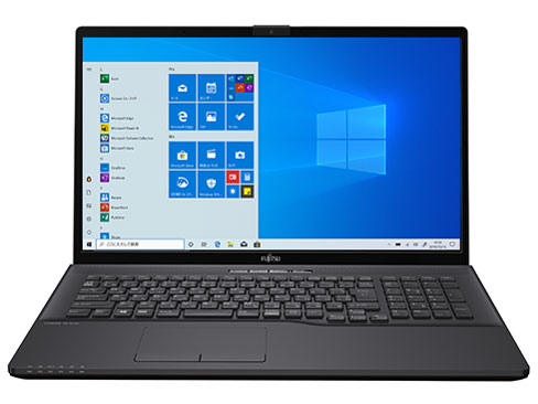 価格.com - 『本体 正面』 FMV LIFEBOOK NH56/D2 FMVN56D2B [ブライトブラック] の製品画像