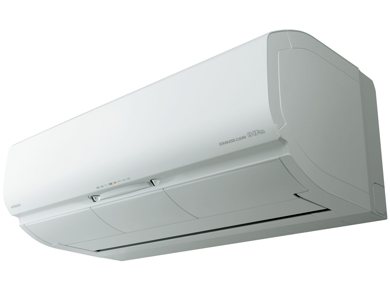 価格.com - 『本体 斜め』 ステンレス・クリーン 白くまくん RAS-X40K2 の製品画像