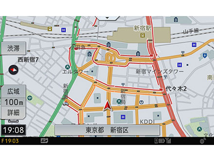 価格.com - 『ルート画面2』 サイバーナビ X AVIC-CL902XSII の製品画像