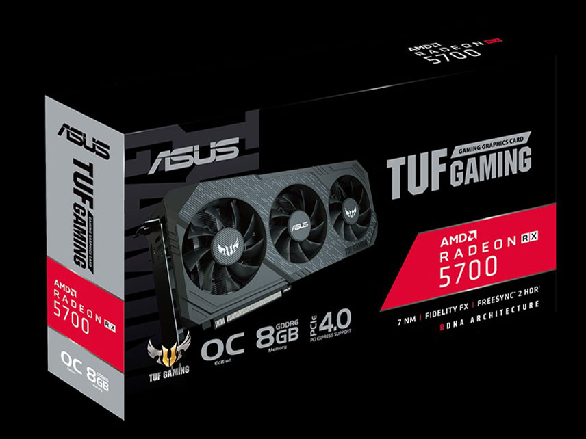 価格.com - 『パッケージ』 TUF 3-RX5700-O8G-GAMING [PCIExp 8GB] の製品画像