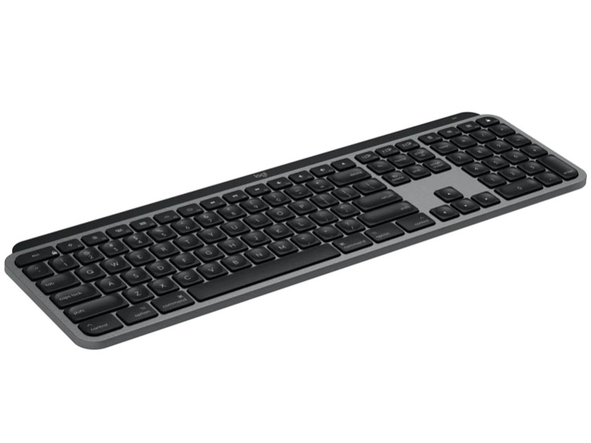 価格.com - 『本体 斜め2』 MX KEYS for Mac Advanced Wireless Illuminated Keyboard KX800M [スペースグレー] の製品画像