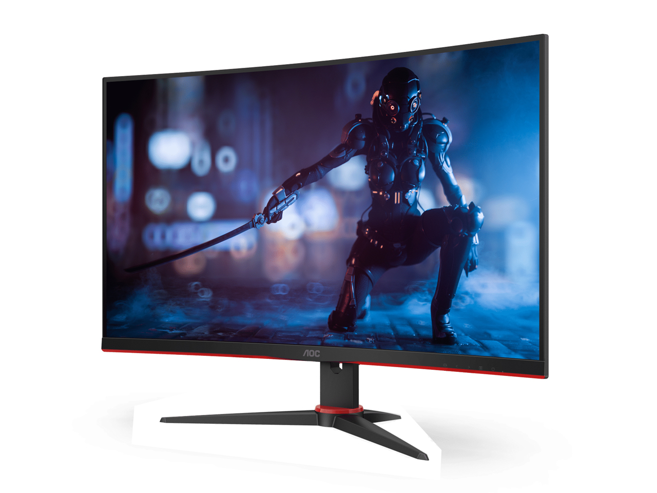 価格.com - 『本体 斜め1』 C27G2ZE/11 [27インチ ブラック&レッド] の製品画像