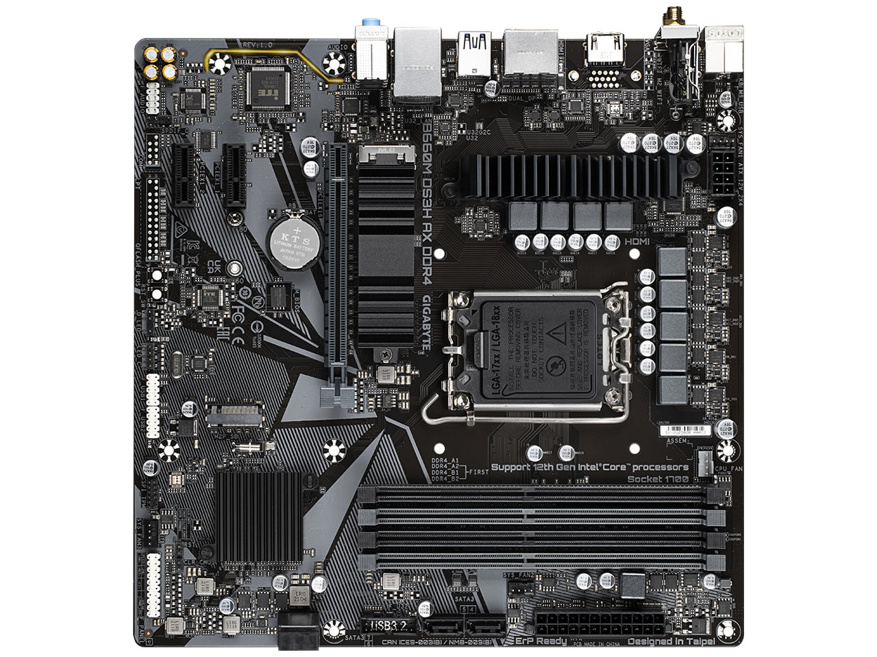 価格.com - B660M DS3H AX DDR4 [Rev.1.x] の製品画像