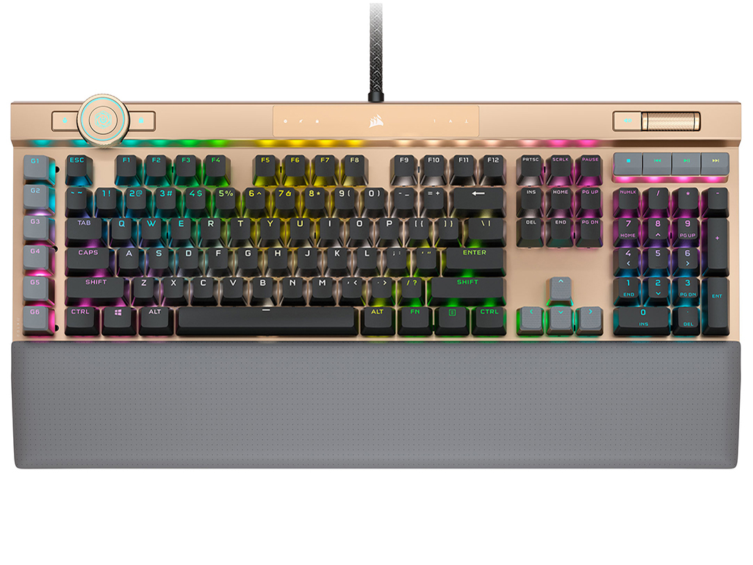 価格.com - K100 RGB OPTICAL GOLD CH-912A21A-NA [ゴールド] の製品画像