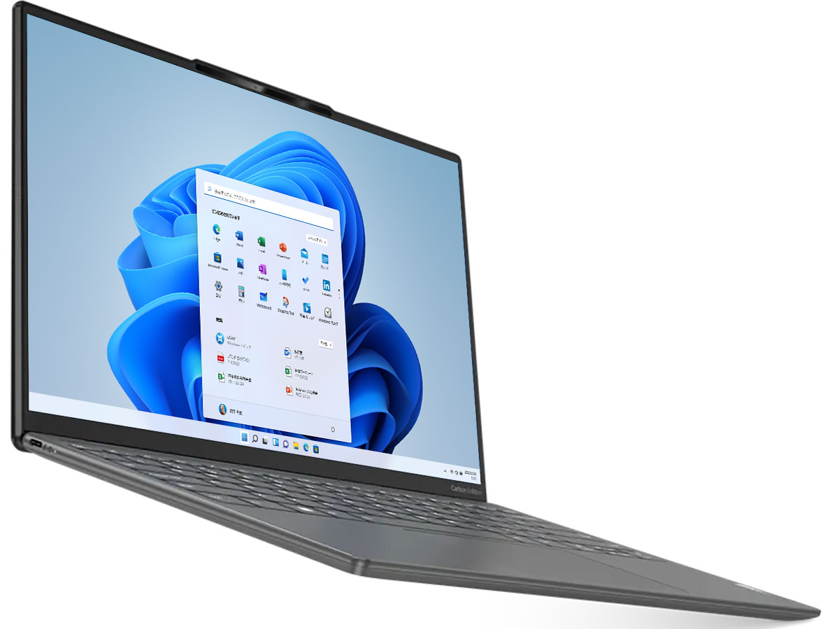 価格.com - 『本体 斜め』 Lenovo Yoga Slim 770i Carbon Core i7 1260P・16GBメモリー ...
