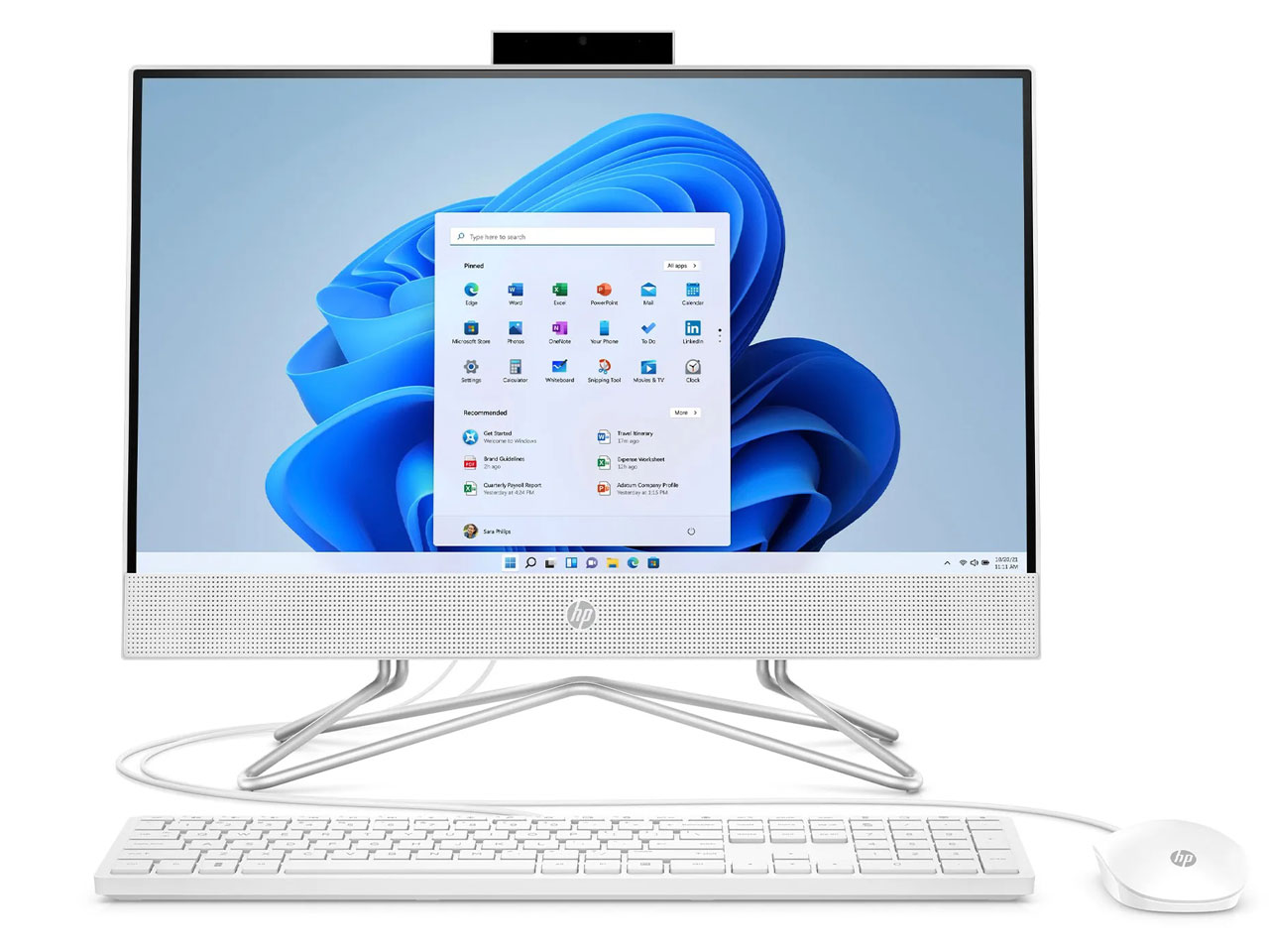 価格.com - HP All-in-One 22-dd2004jp エントリーモデルv2 [ピュアホワイト] の製品画像