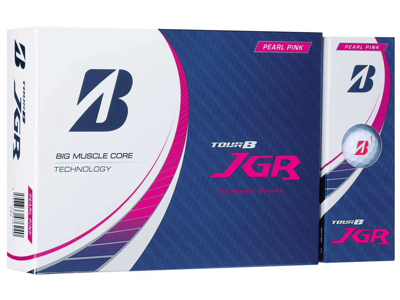 価格.com - 『パッケージ』 BRIDGESTONE GOLF TOUR B JGR 2023年モデル [パールピンク] の製品画像