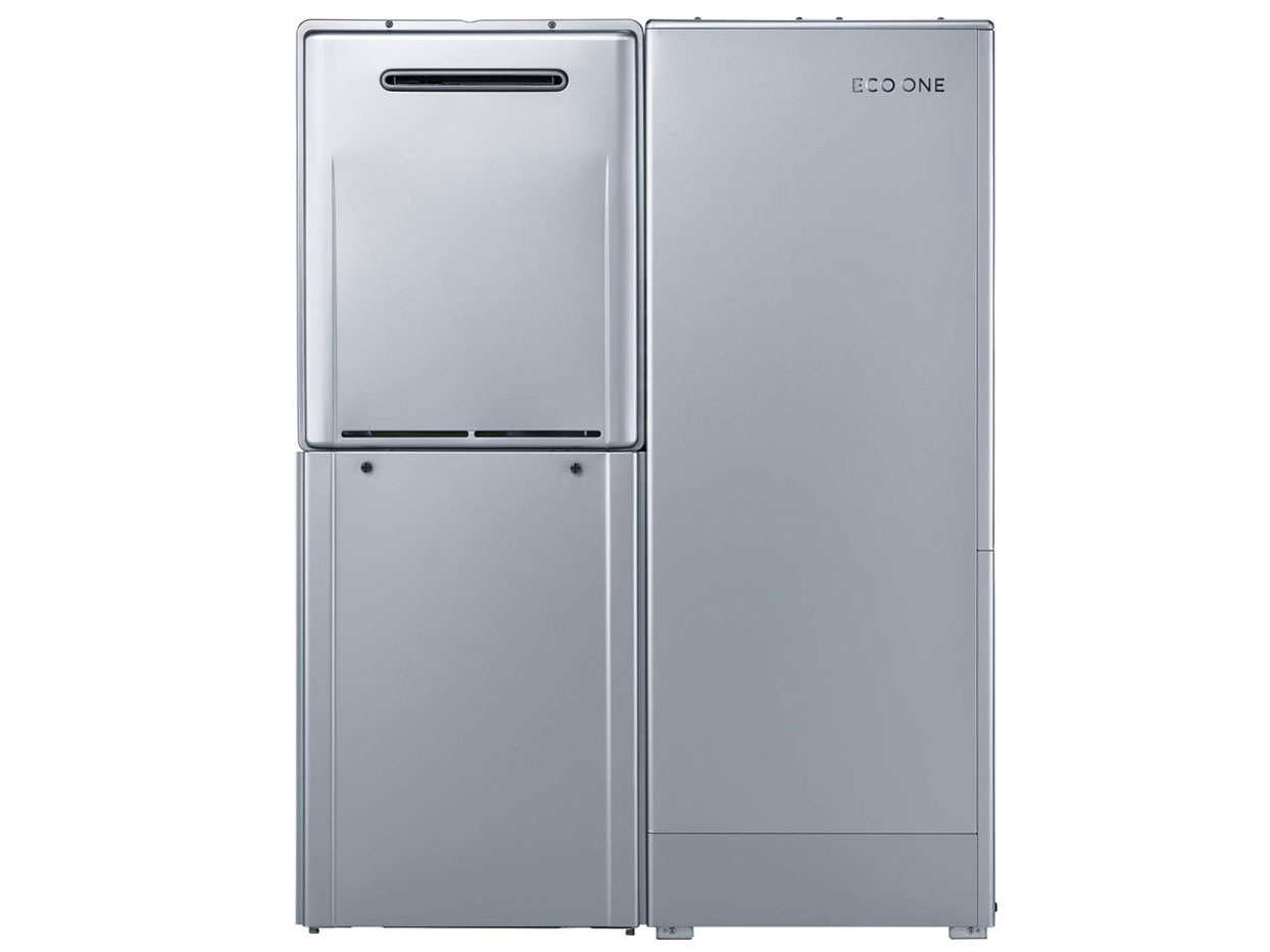 価格.com - ECO ONE X5 フルオート シングルハイブリッド 狭小設置タイプ 70L RHBF-MR246AW 24号 [都市ガス シャイニーシルバー] の製品画像