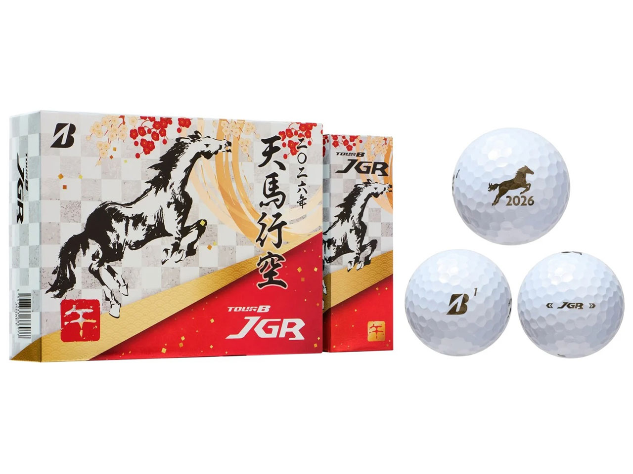 ブリヂストン BRIDGESTONE GOLF TOUR B JGR 2026年干支ボール [パールホワイト] 価格比較 - 価格.com