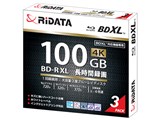 価格.com - RiTEK RIDATA BD-R520PW4X.3P SC A [BD-R XL 4倍速 3枚組] 価格比較